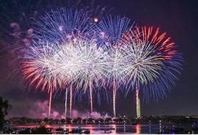Fireworks and Picnic Time at Holy Spirit
